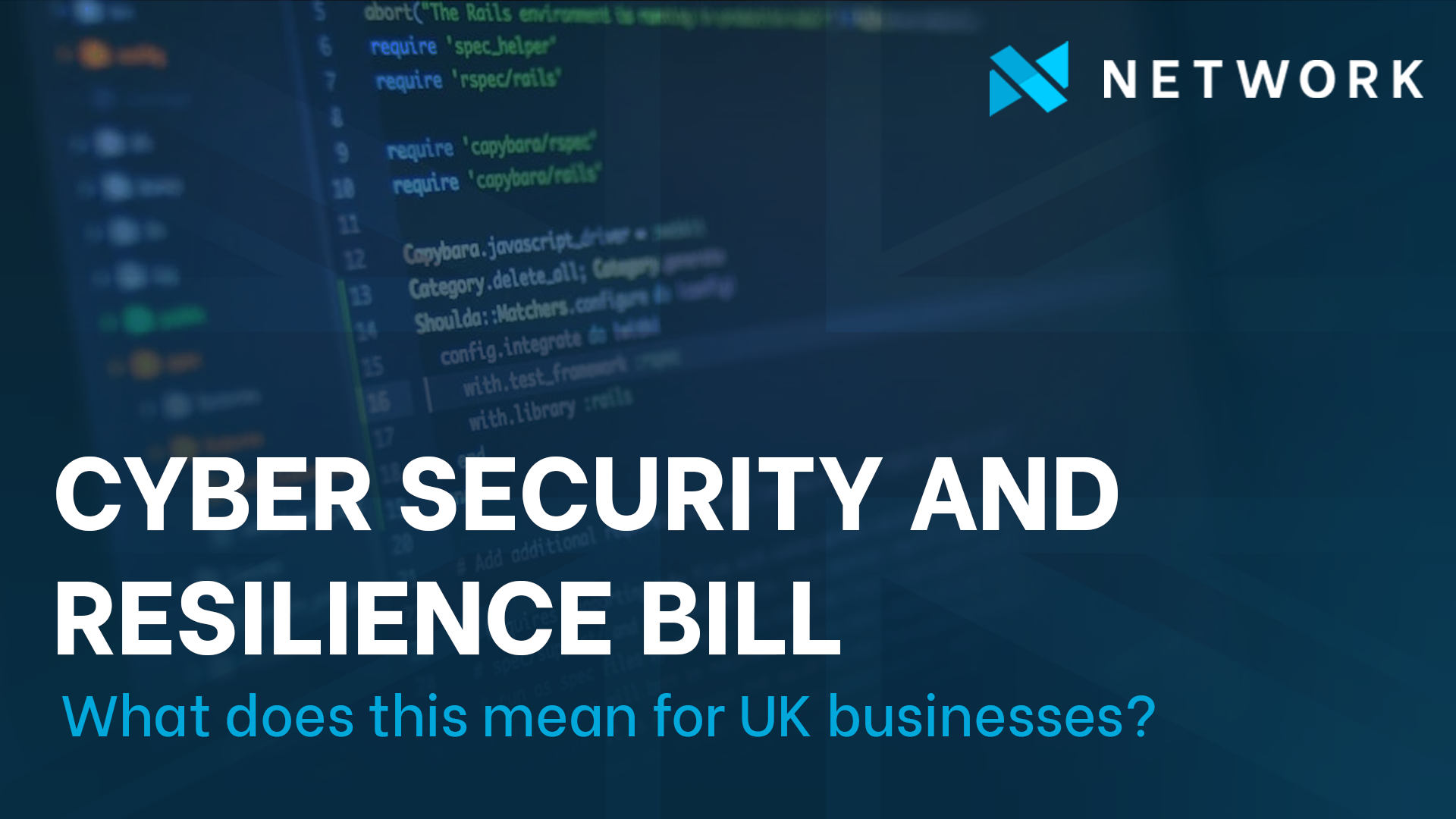 New Cyber Security and Resilience Bill | Network